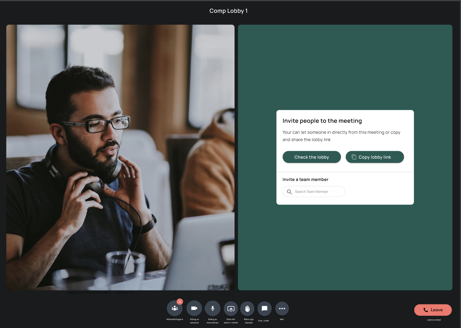 Confrere users - First login – Compodium